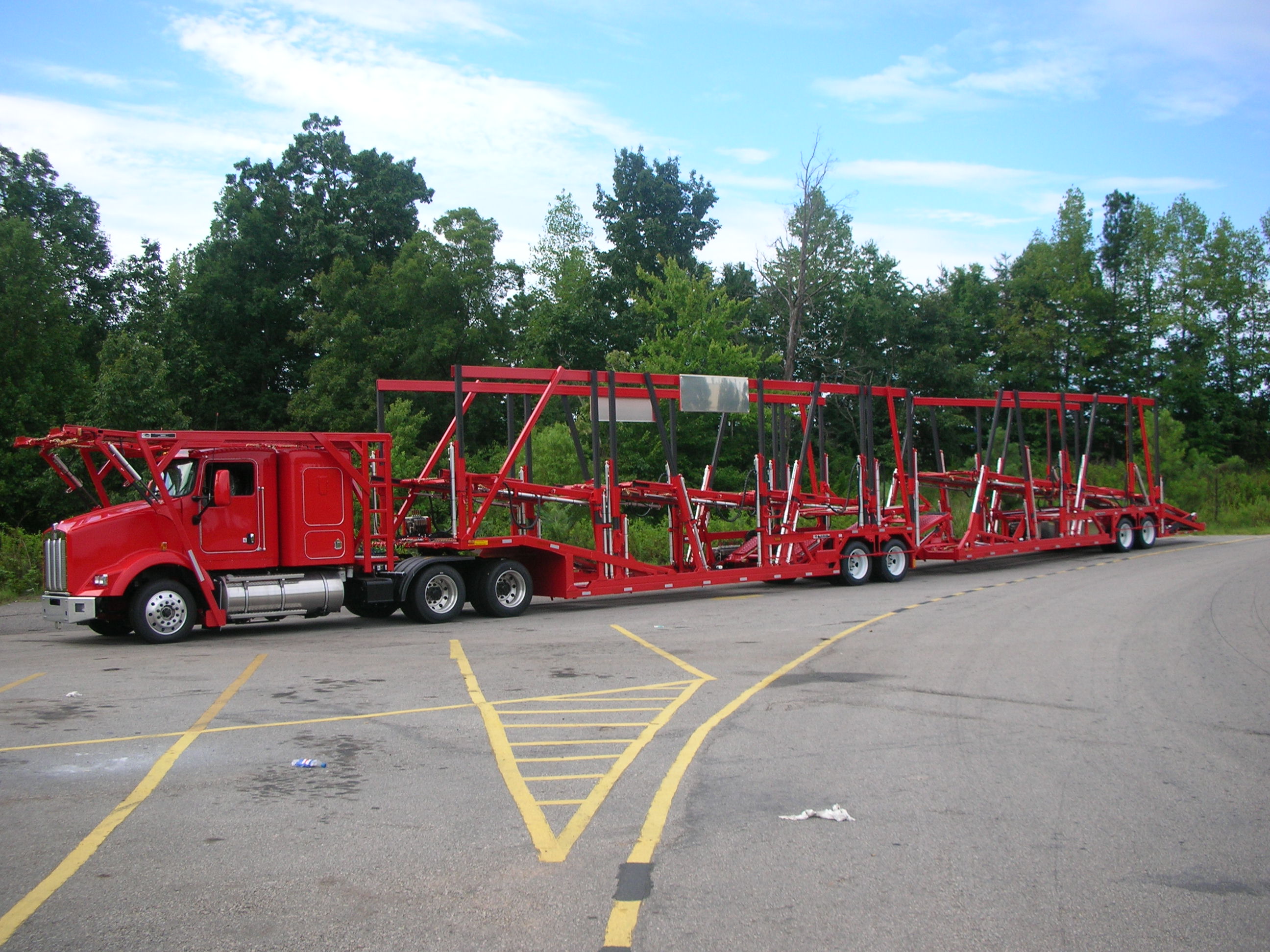 Cottrell CTMX-8 Hi-Mount Trailer